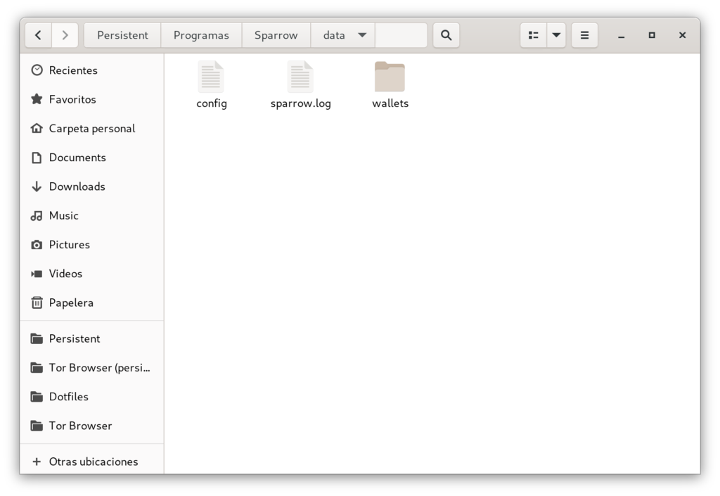 Installing Sparrow Wallet on TailsOS persistently - danielpcostas.dev